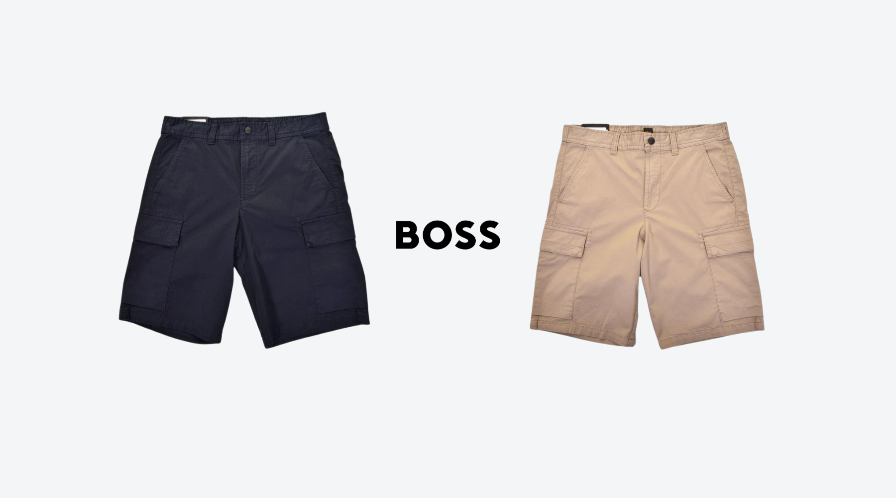 New Boss Sisla Cargo Shorts Ragazzi Clothing