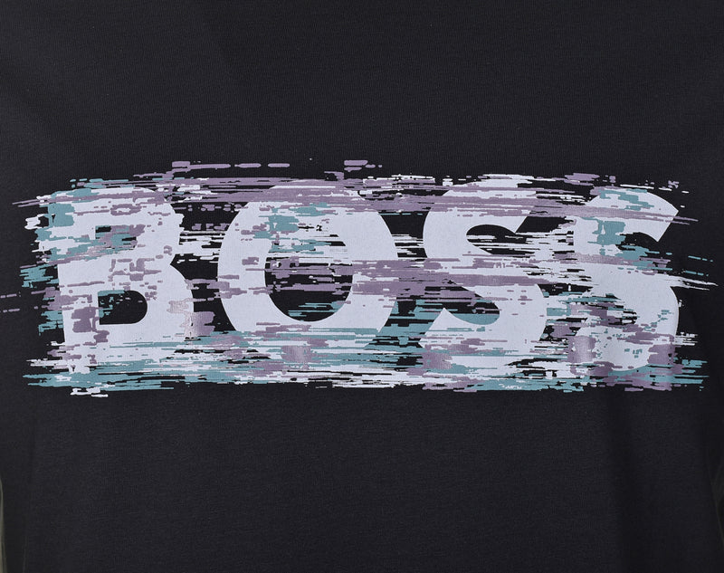 BOSS Tedigital Logo T Shirt Black – Ragazzi Clothing